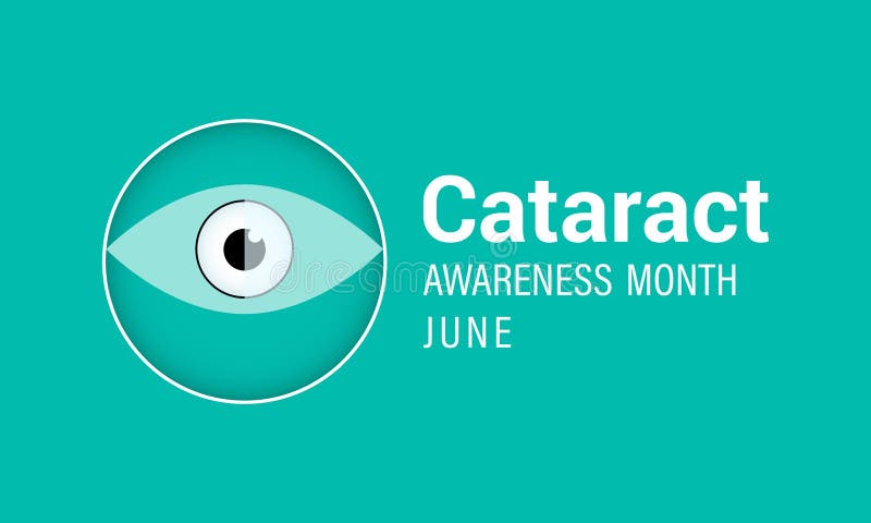 Cataract Awareness Month is Observed Annually in June. Stock ...