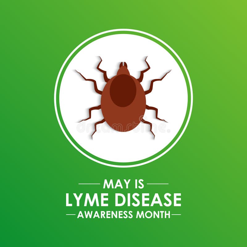 Vector Illustration of Lyme Disease Awareness Month is Observed Every ...