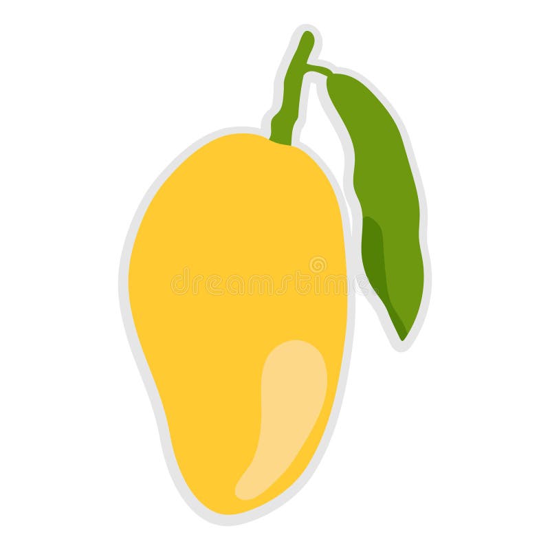 Mango Abstract Organic Fruits or Vegetarian Food. Stock Photo ...