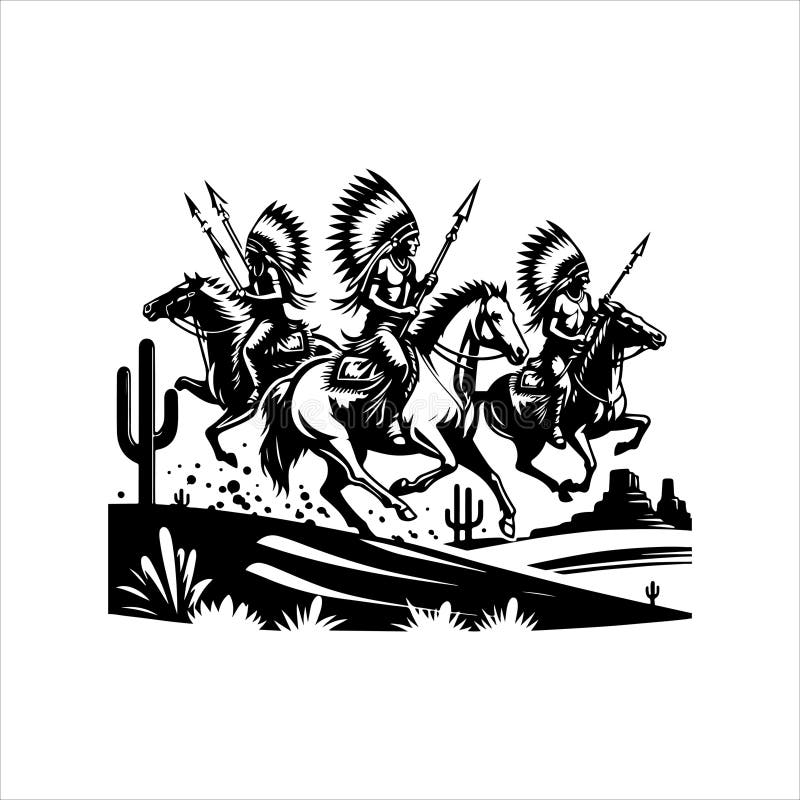 Apache Culture in Black and White – Traditional and daily Life Scenes ...