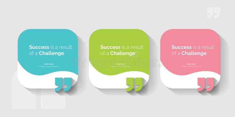 Bubble Testimonial Banner, Quote, Infographic. Social Media Post ...