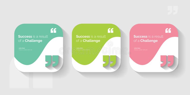 Bubble Testimonial Banner, Quote, Infographic. Social Media Post ...