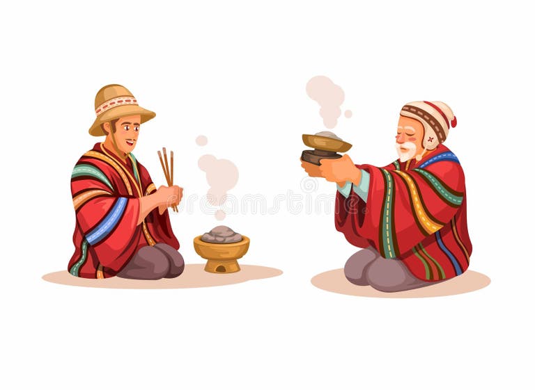 Ritual Cartoon Illustration Vector Stock Illustrations – 7,537 Ritual ...
