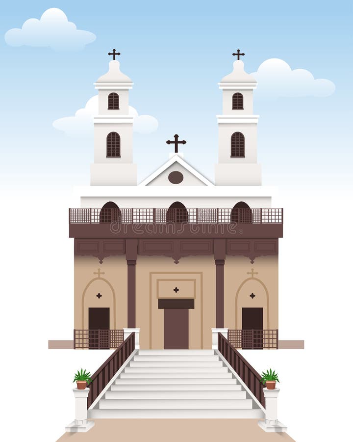 Coptic Church Flag and Coat of Arms Stock Vector - Illustration of ...