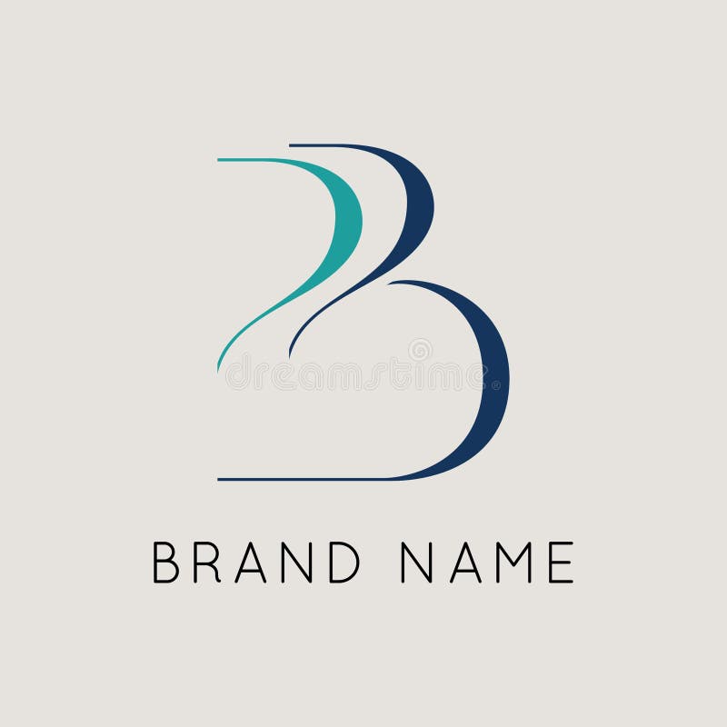 A Sleek and Modern Logo Design in the Initials B and B in a Stylish ...