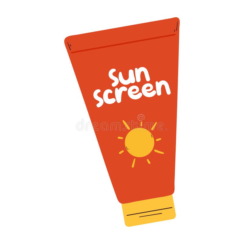 Cartoon Sunscreen Stock Illustrations – 5,671 Cartoon Sunscreen Stock ...