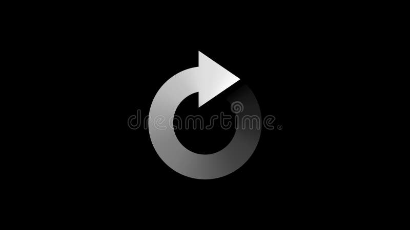 Loading Arrow Animation stock footage. Video of interface - 283619924