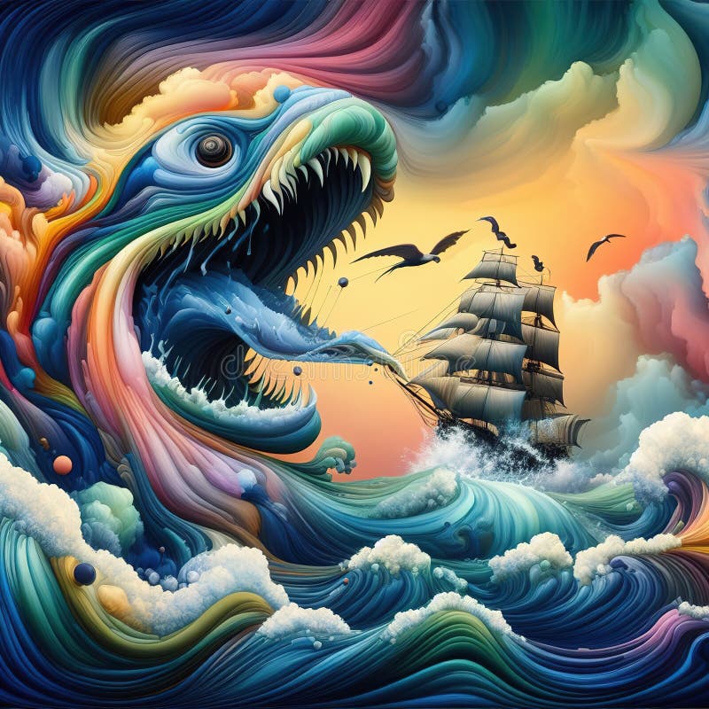 122 Ai Generated Sea Monster Stock Photos - Free & Royalty-Free Stock ...