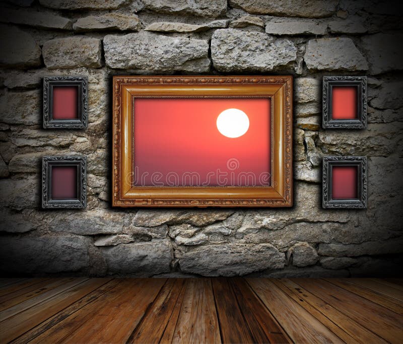 Art indoor setting stock image. Image of museum, backdrop - 35627291