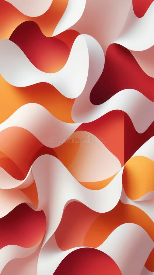 Art for Inspiration from Freeform Shapes and White Stock Photo - Image ...