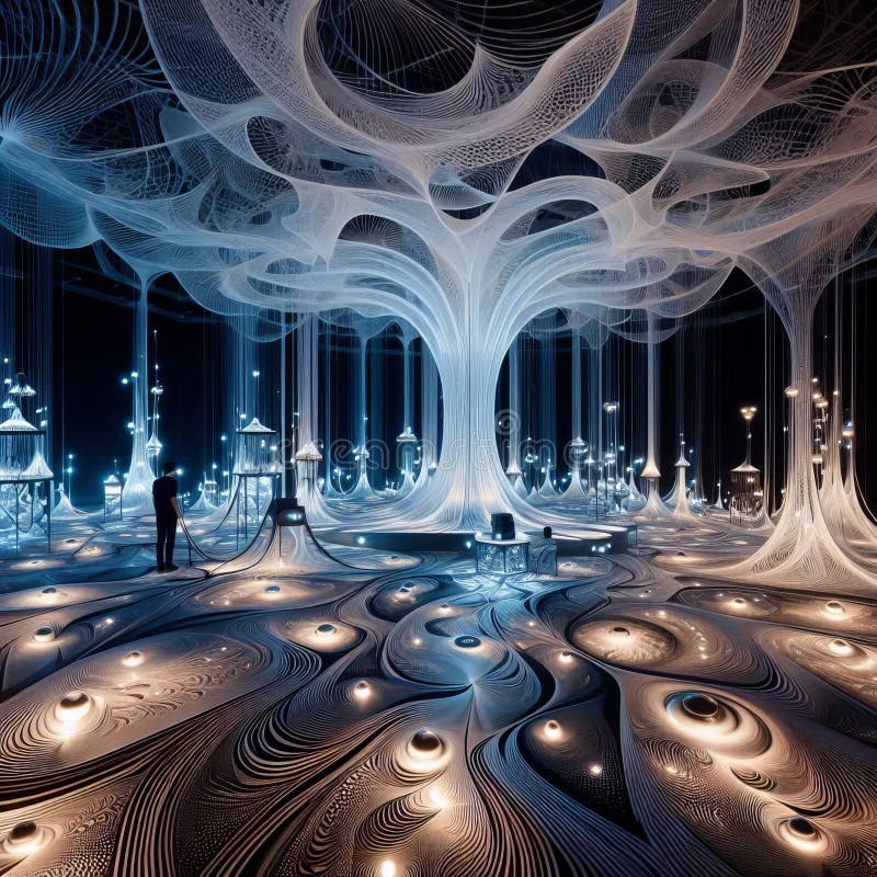 67 8. an Art Installation Featuring Rar E and Un Usual Lig Hting Te ...