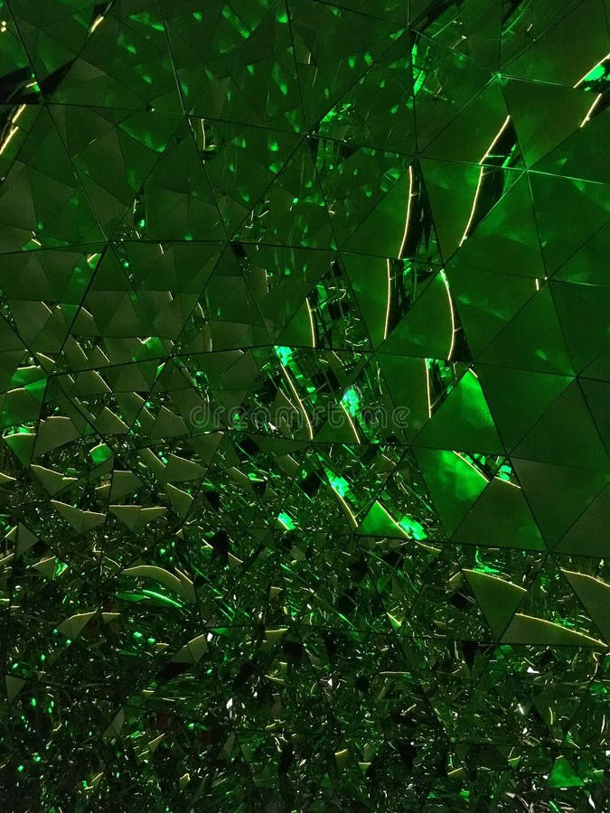 Art Installation from Glass Stock Illustration - Illustration of ...