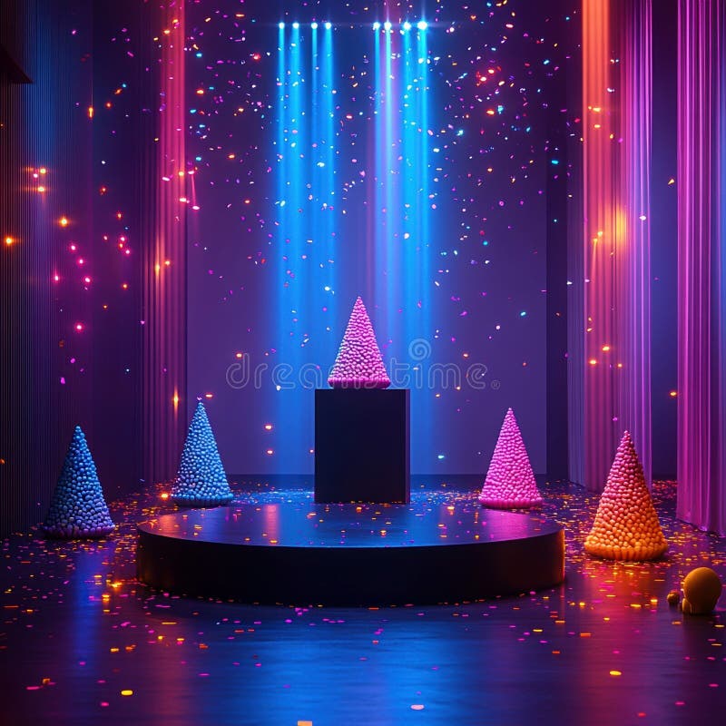 Art Installation Showcases a Colorful, Interactive Circular Setup of ...