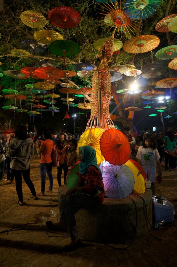 Art installation editorial photo. Image of bamboo, installation - 43992186