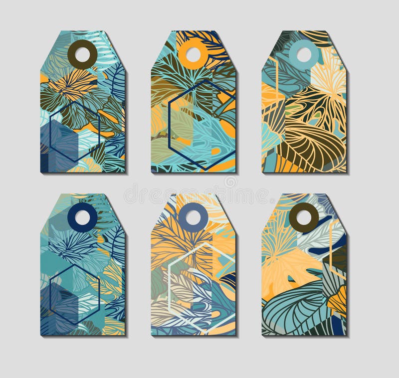 Art labels stock vector. Illustration of greeting, plant - 83785347