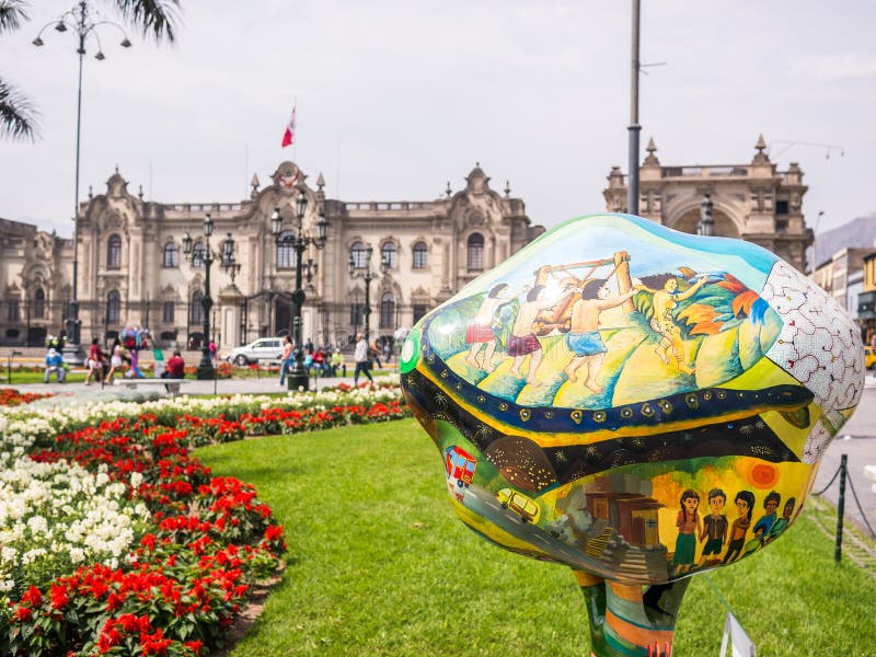 Art in Lima editorial photography. Image of armas, tourist - 85142402