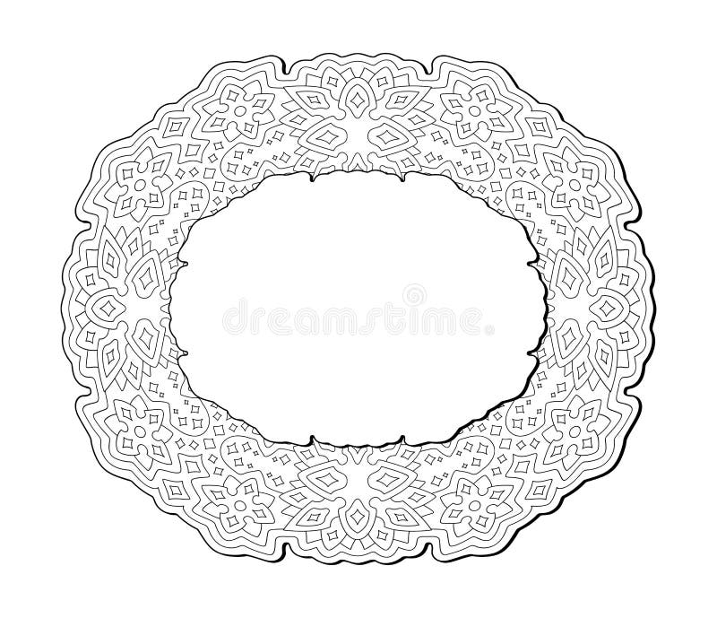 Art with Linear Starry Pattern and Copy Space Stock Vector ...