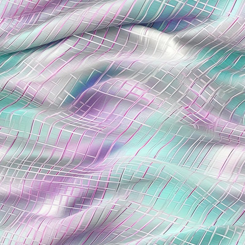 Sweet Color Fabric Pattern Delicate Crosshatching Seamless Stock ...
