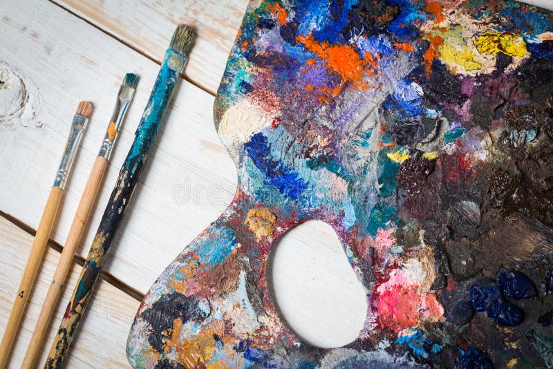 Art materials stock photo. Image of drawing, decorate - 68091188