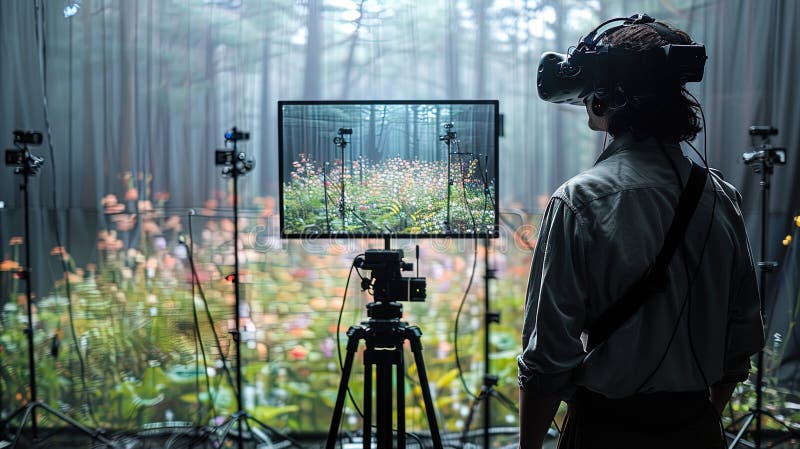 Art Meets Tech: Capturing Aspirations with Stock Photo - Image of business, person: 314423720