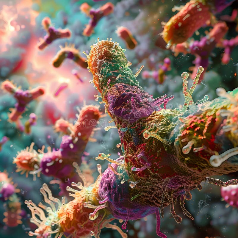 The Art of Microbiology Diverse and Vividly Colored Microbe Portraits ...