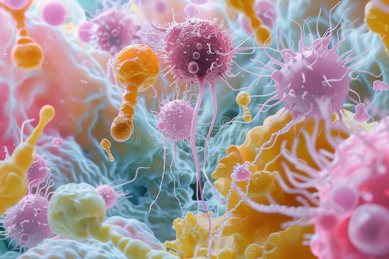 The Art of Microbiology Diverse and Vividly Colored Microbe Portraits ...