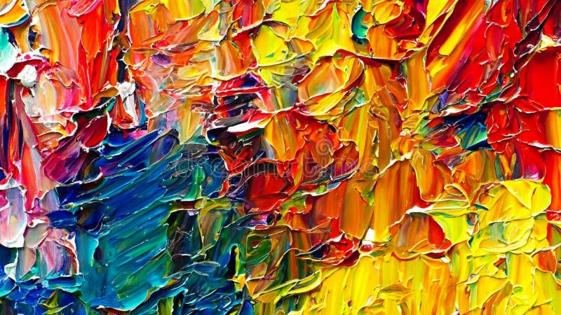 Art in Motion: Abstract Oil Painting As a Background Stock Photo ...