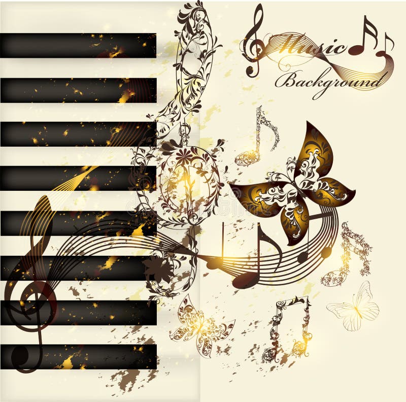 Art music background stock vector. Illustration of music - 27484748
