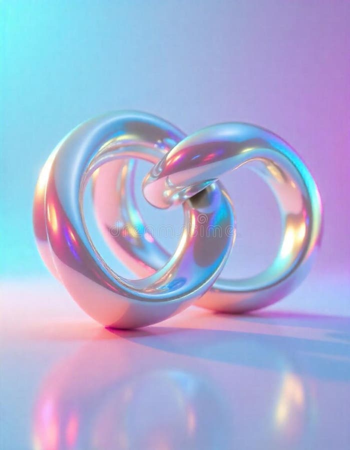 Art Object As a Symbol of Infinity. Stock Illustration - Illustration ...