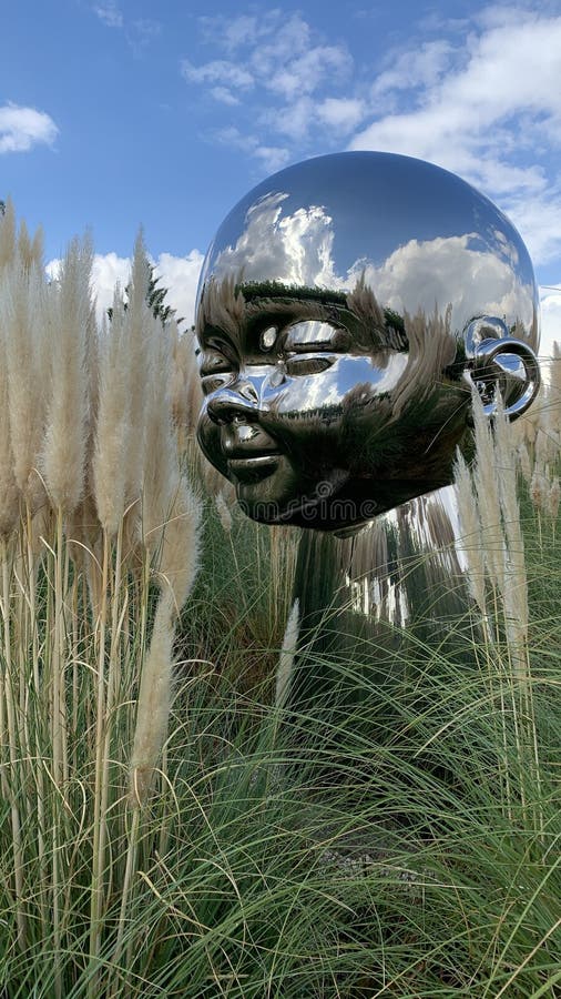 Art Object Inner Child. Krasnodar Galitsky Park Editorial Photography ...