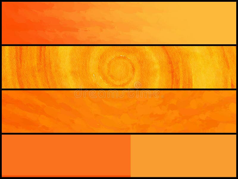 Orange Color of Abstract Background Stock Illustration - Illustration ...