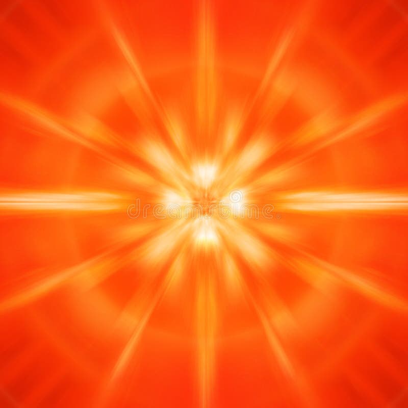 Orange Color Light Pattern Background Stock Illustration - Illustration ...