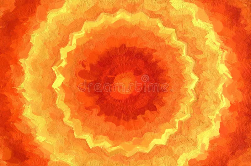 Orange Color Pattern Background Stock Illustration - Illustration of ...
