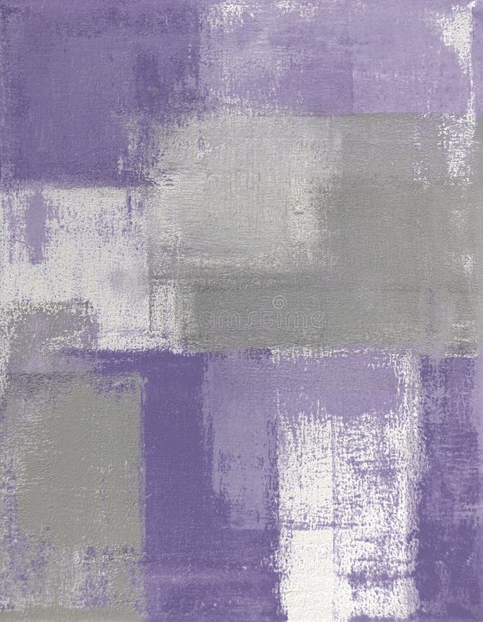 Cor-de-rosa E Pintura Roxa Da Arte Abstrata Imagem de Stock - Imagem de ...