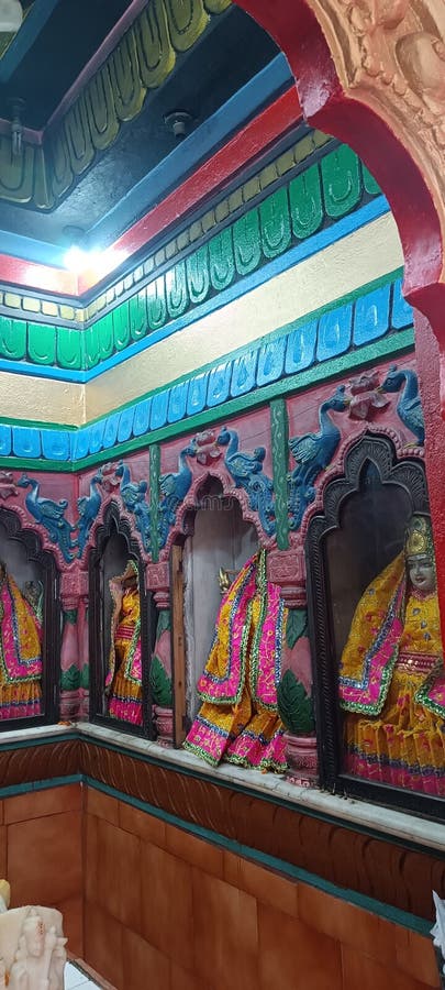 Art Painting God Tample Green Stock Photo - Image of green, tample ...