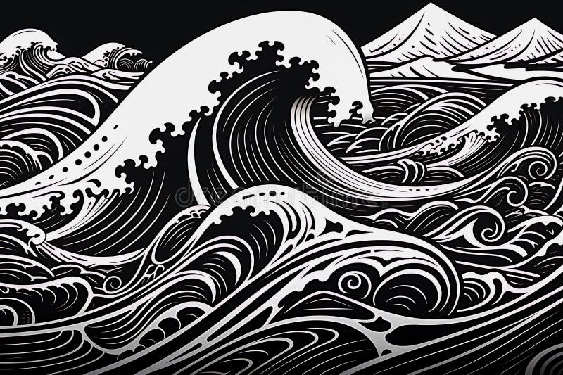 Polynesian Pattern Wave Stock Photos - Free & Royalty-Free Stock Photos ...