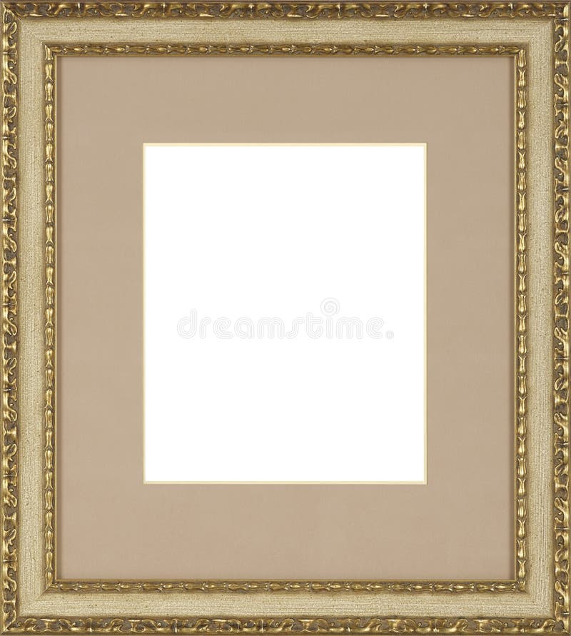 Art Picture Frame Isolated Background Stock Image - Image of decor ...