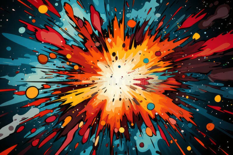 Comic Surge: the Art of High-Octane Movement in Vibrant Tones – AI ...