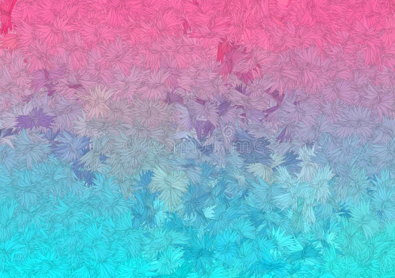 Pink and Blue Color Pattern Background Stock Illustration ...