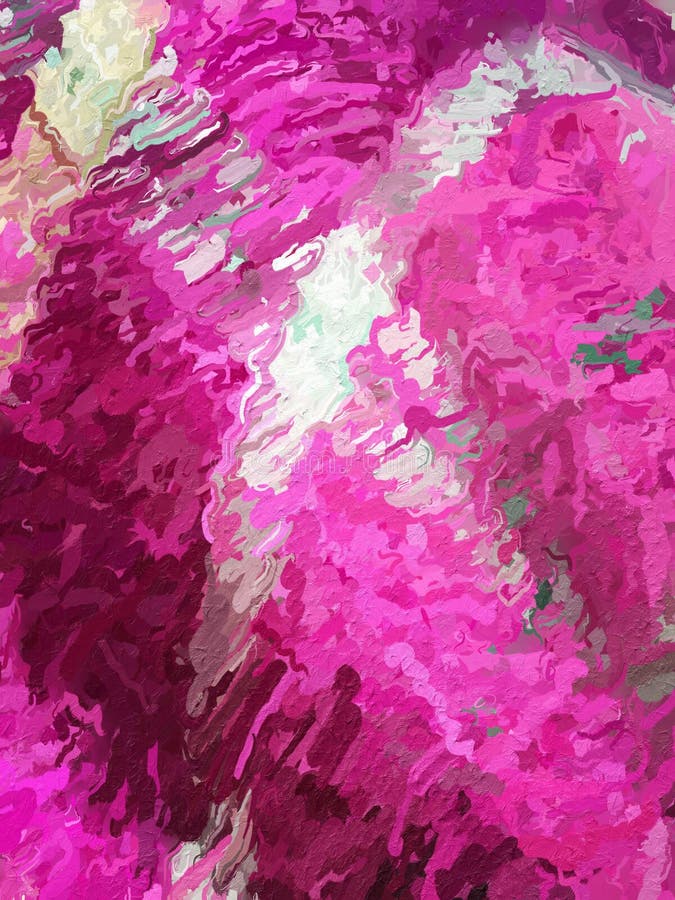 Art Pink Color Abstract Pattern Background Stock Illustration ...