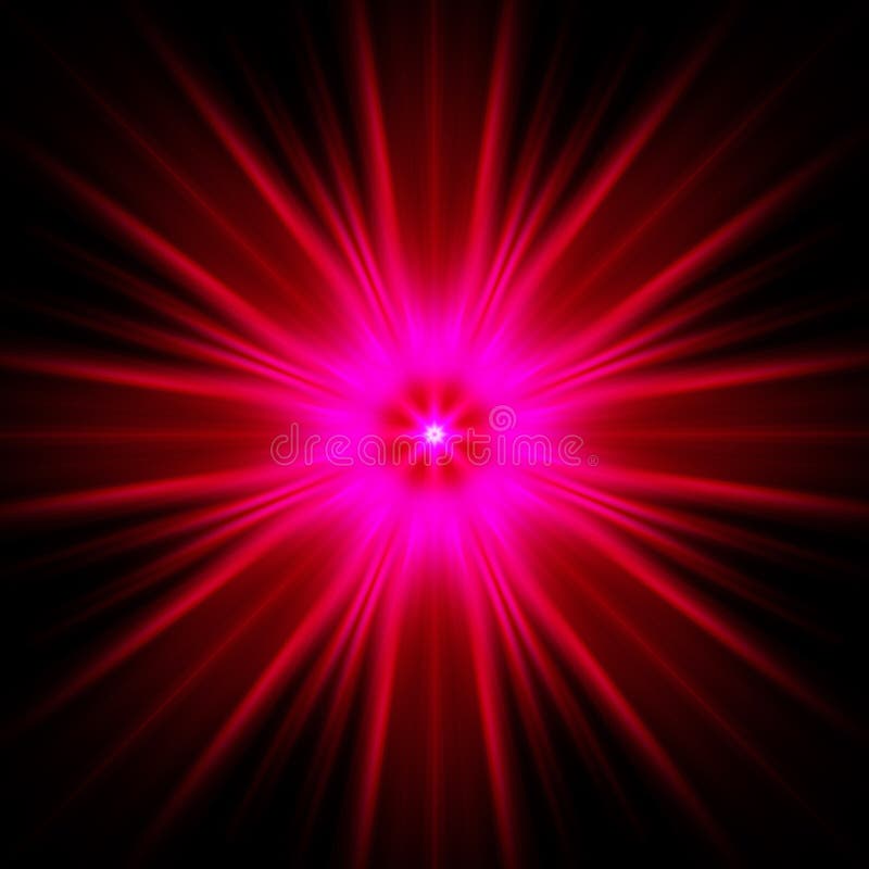 Art Pink Rays Abstract Pattern Background Stock Illustration ...