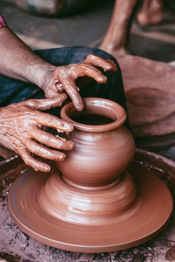 Art, Pottery, Skill, Clay Work, Perfection Stock Photo - Image of work ...