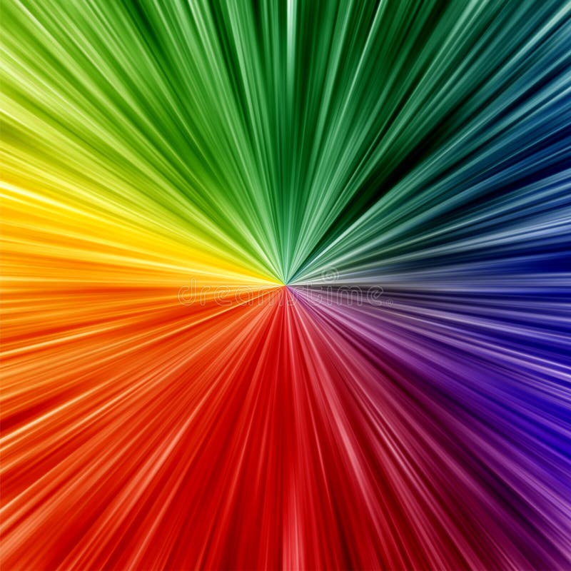 Rainbow Zoom stock illustration. Illustration of pleated - 20513687