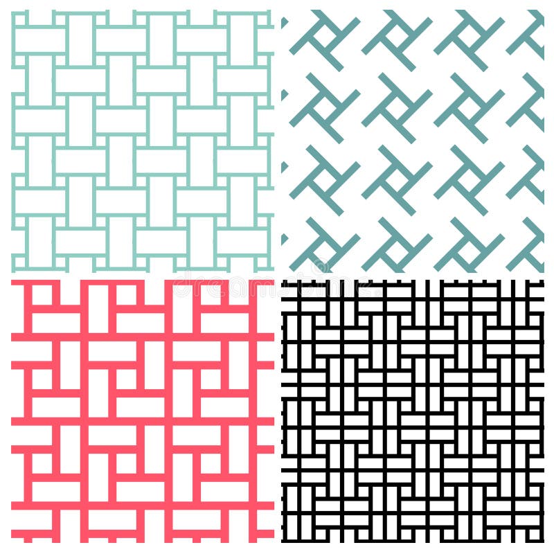 Art of rectangle patterns stock vector. Illustration of texture - 48417355