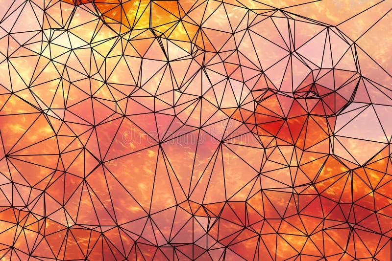 Art Red Abstract Pattern Background Stock Illustration - Illustration ...