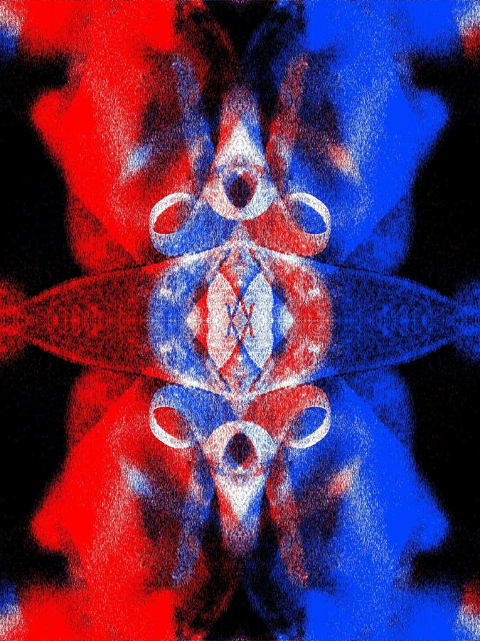 Red and Blue Color Pattern Background Stock Illustration - Illustration ...