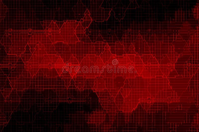 Red Color Pattern Background Stock Illustration - Illustration of ...