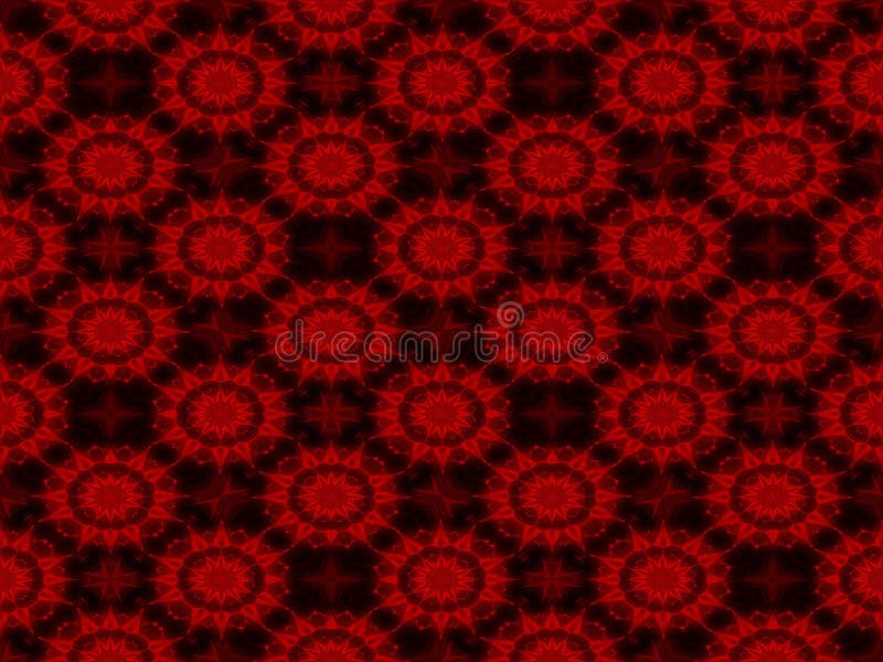 Red Color Seamless Pattern Background Stock Illustration - Illustration ...