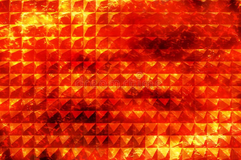 Red Fire Abstract Pattern Background Stock Illustration - Illustration ...