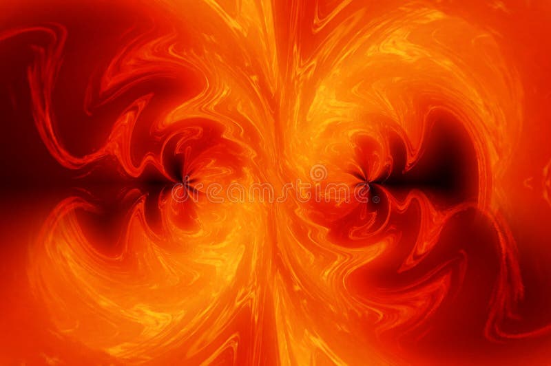 Art Red Fire Abstract Pattern Background Stock Illustration ...